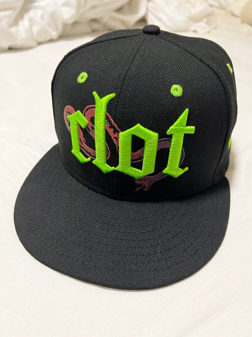 CLOT New Era Snake Logo 9Fifty Snapback Cap, Men's Fashion, Watches ...