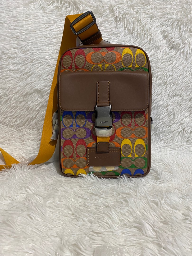 Coach pride track pack, Luxury, Bags & Wallets on Carousell
