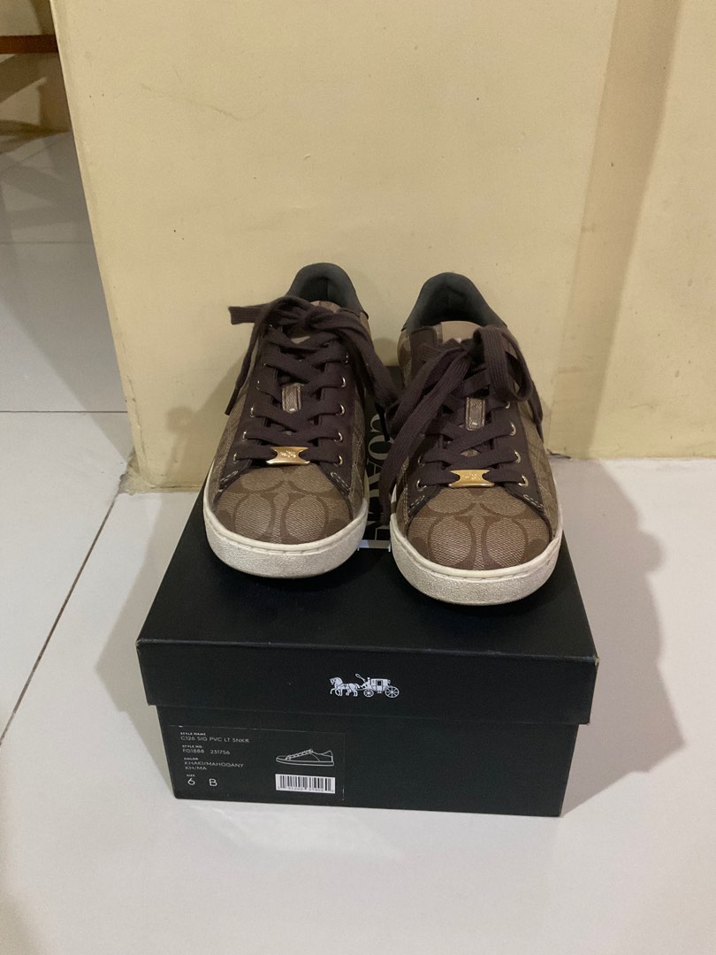 COACH PVC LT SNEAKERS, Luxury, Sneakers & Footwear on Carousell