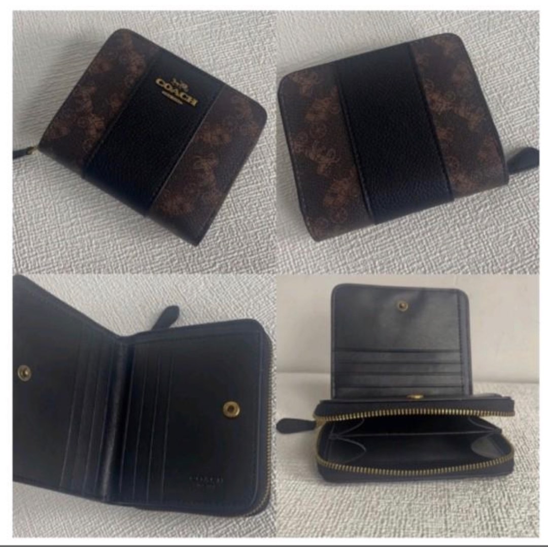 Coach zip coin wallet, Women's Fashion, Bags & Wallets, Wallets & Card ...