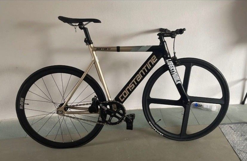 Constantine Barnard Gold & Black 2019 Fixie, Sports Equipment, Bicycles & Parts, Bicycles on ...