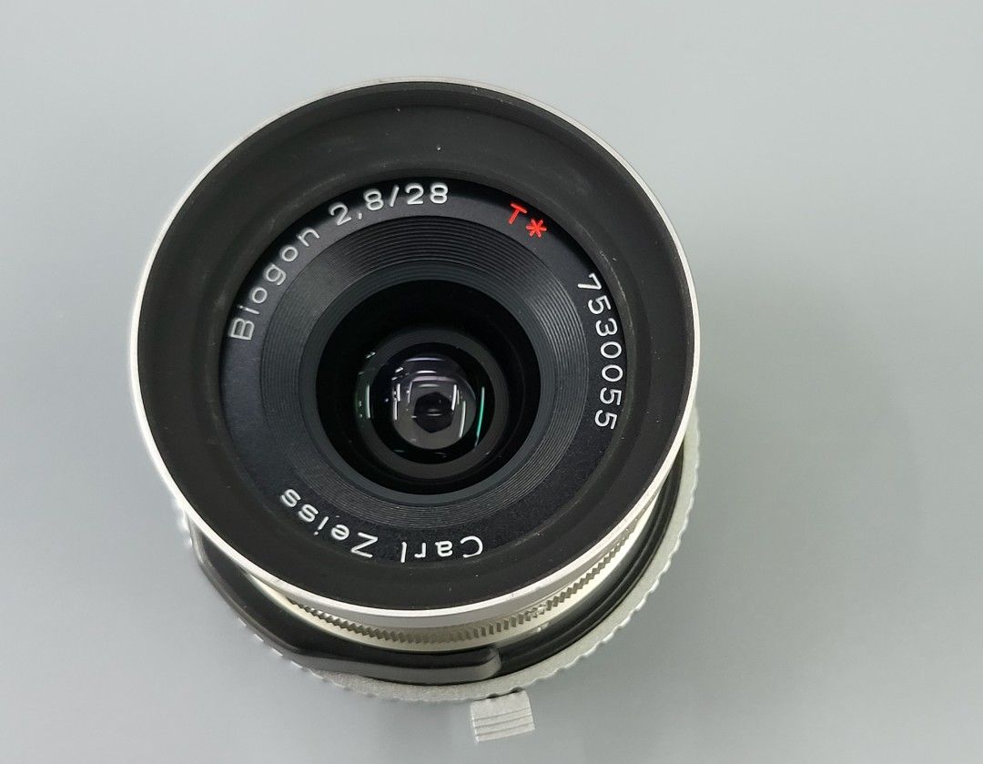 Contax 28mm F2.8 G28 T* Carl Zeiss, 攝影器材, 鏡頭及裝備 - Carousell