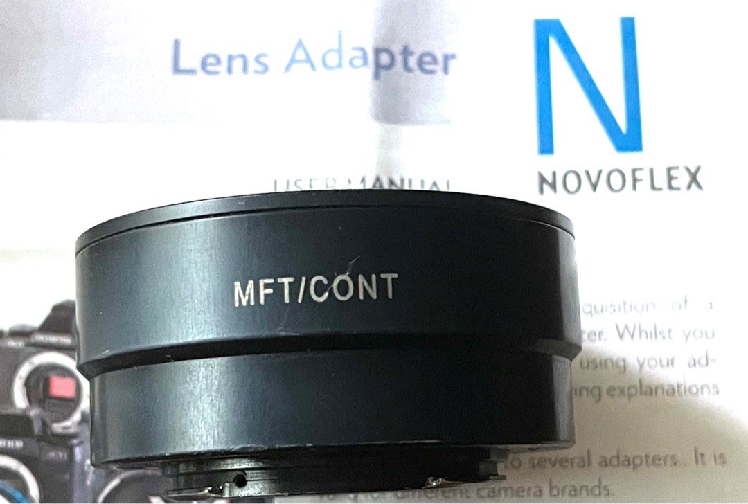 Contax C/Y to M4/3 lens Adapter NOVOFLEX made in Garmany, Photography ...
