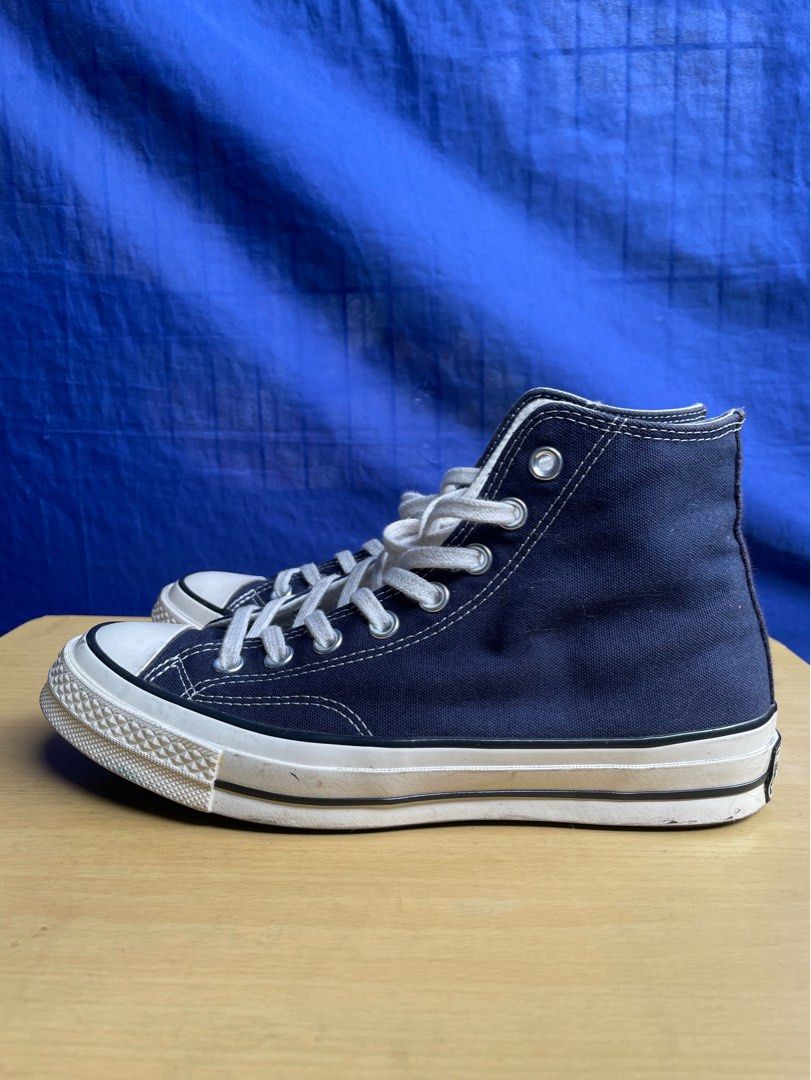 Converse Chuck 70 Hi - Navy Blue, Men's Fashion, Footwear, Sneakers on ...