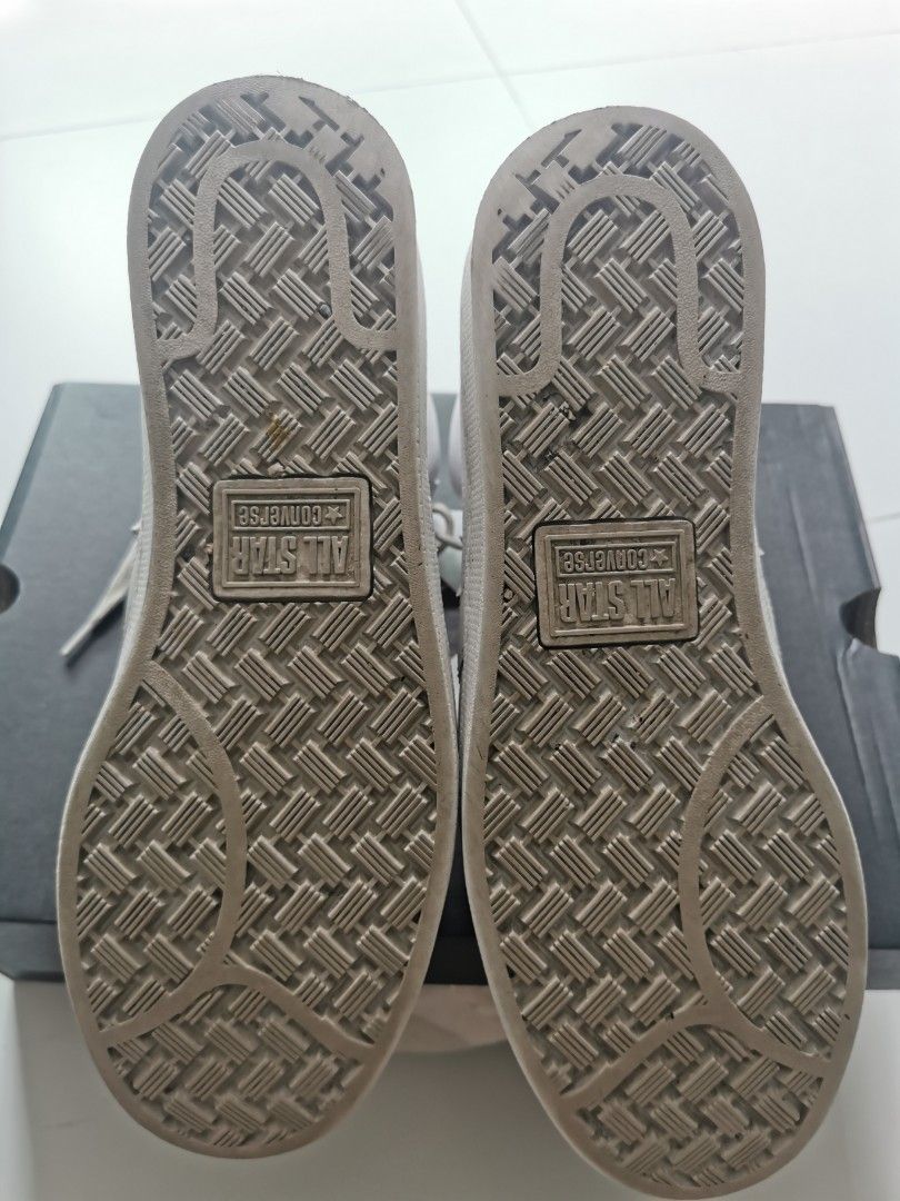 Converse leather high cut shoe, Men's Fashion, Footwear, Sneakers on ...