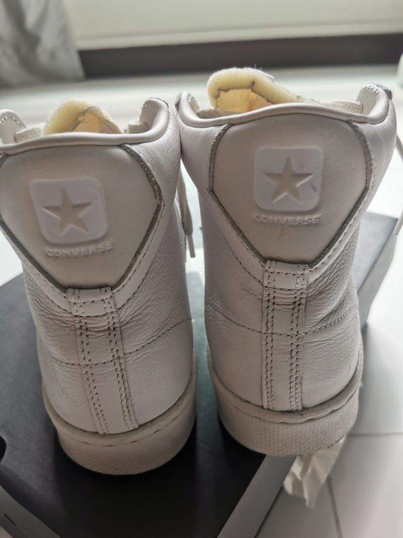 Converse leather high cut shoe, Men's Fashion, Footwear, Sneakers on ...