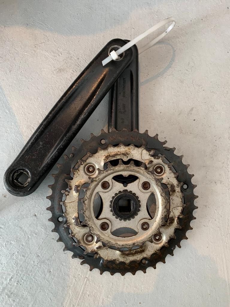 Crankset Sunrace, Sports Equipment, Bicycles & Parts, Parts ...