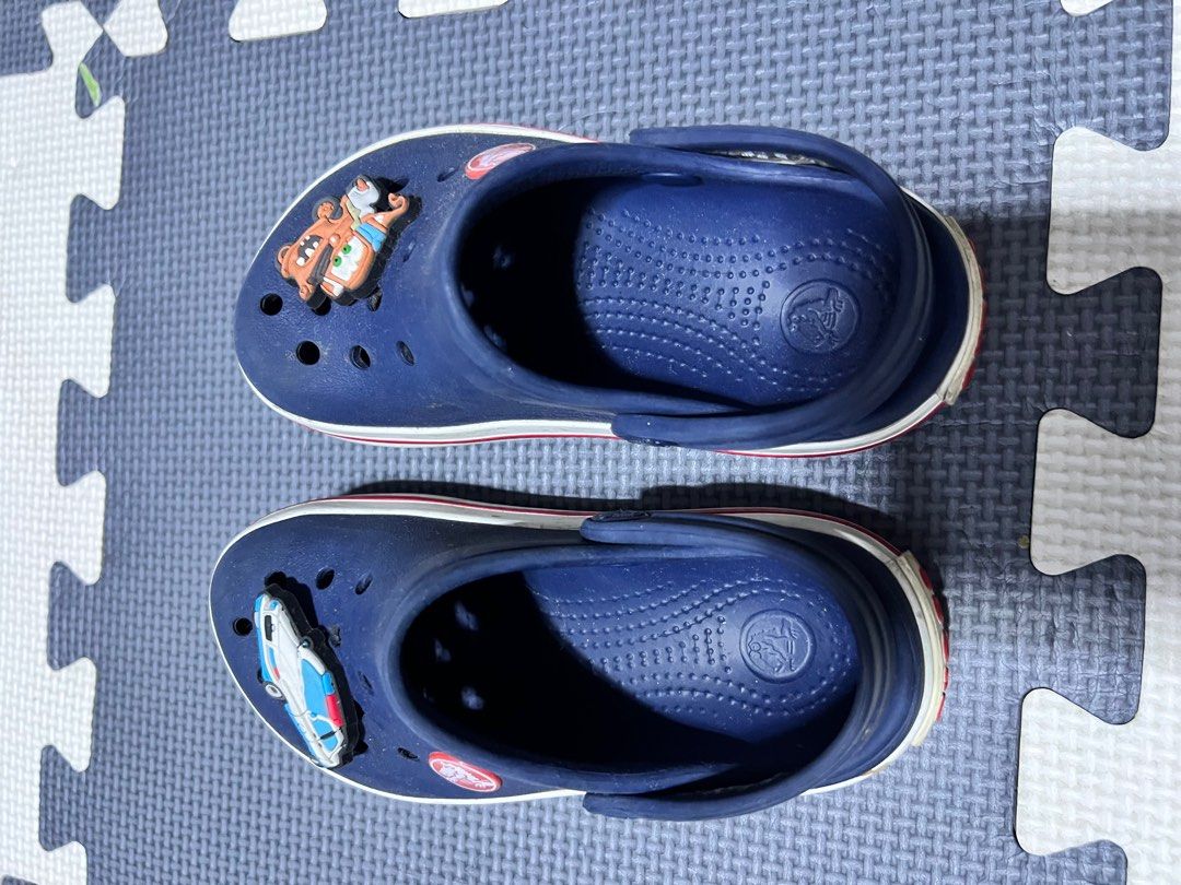 Crocs c8 &9 slim, Babies & Kids, Babies & Kids Fashion on Carousell