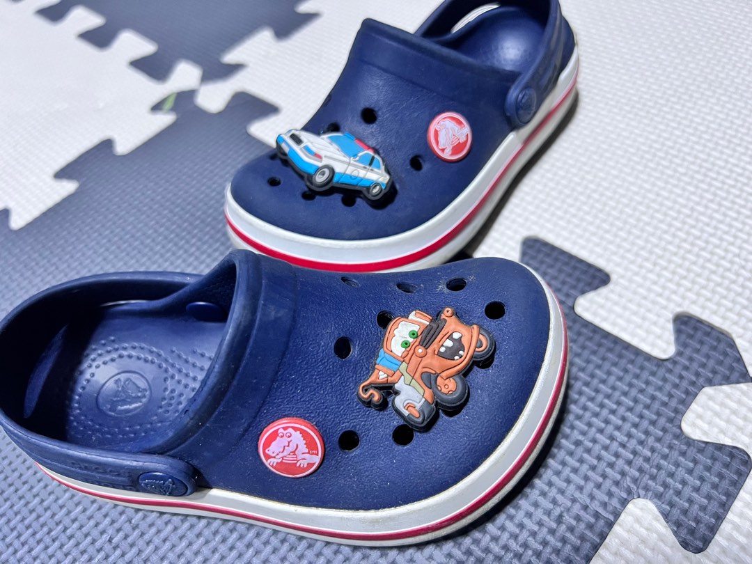 Crocs c8 &9 slim, Babies & Kids, Babies & Kids Fashion on Carousell
