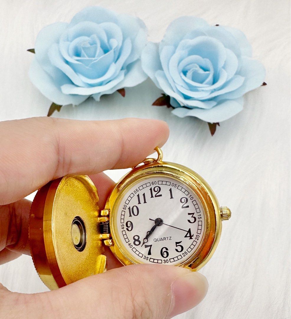 Crystal Pocket Watch, Women's Fashion, Watches & Accessories, Watches ...
