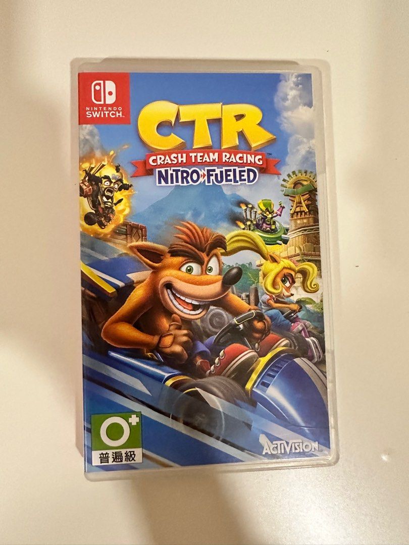 CTR Crash Team Racing Nitro-Fueled Nintendo Switch game, Video Gaming ...