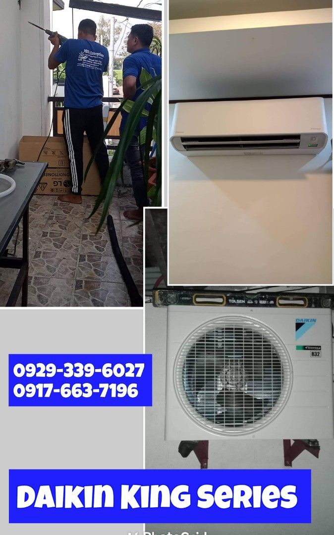 DAIKIN KING SERIES INVERTER SPLIT TYPE AIRCON WITH FREE INSTALLATION ...