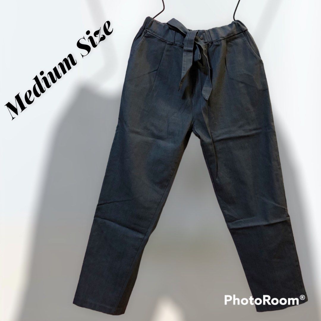 Dark Gray Pants, Women's Fashion, Bottoms, Other Bottoms on Carousell