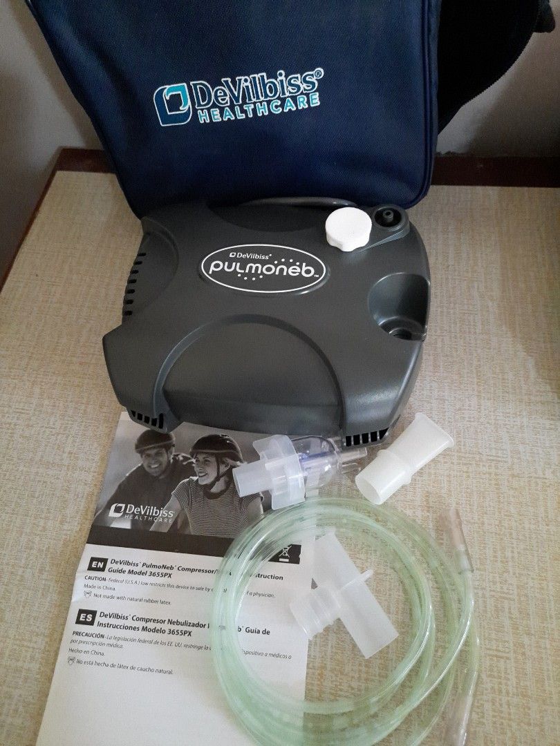 DeVilbiss Pulmoneb Nebulizer, Health & Nutrition, Medical Supplies ...