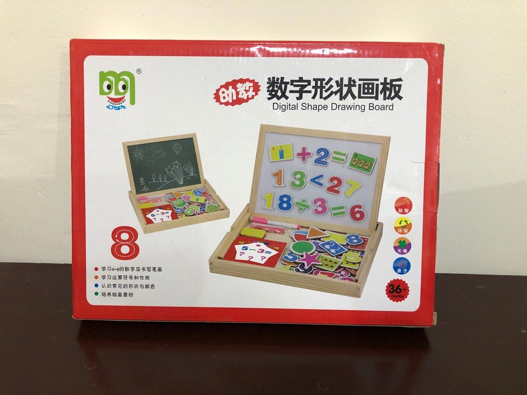 Digital shape drawing board, Hobbies & Toys, Toys & Games on Carousell