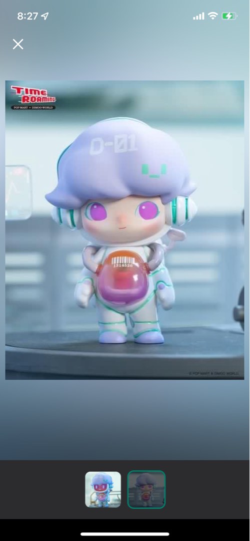 Dimoo Timing Roaming - popmart, Hobbies & Toys, Toys & Games on Carousell