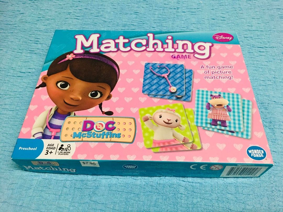 Disney's Doc McStuffins Matching Game, Hobbies & Toys, Toys & Games on ...