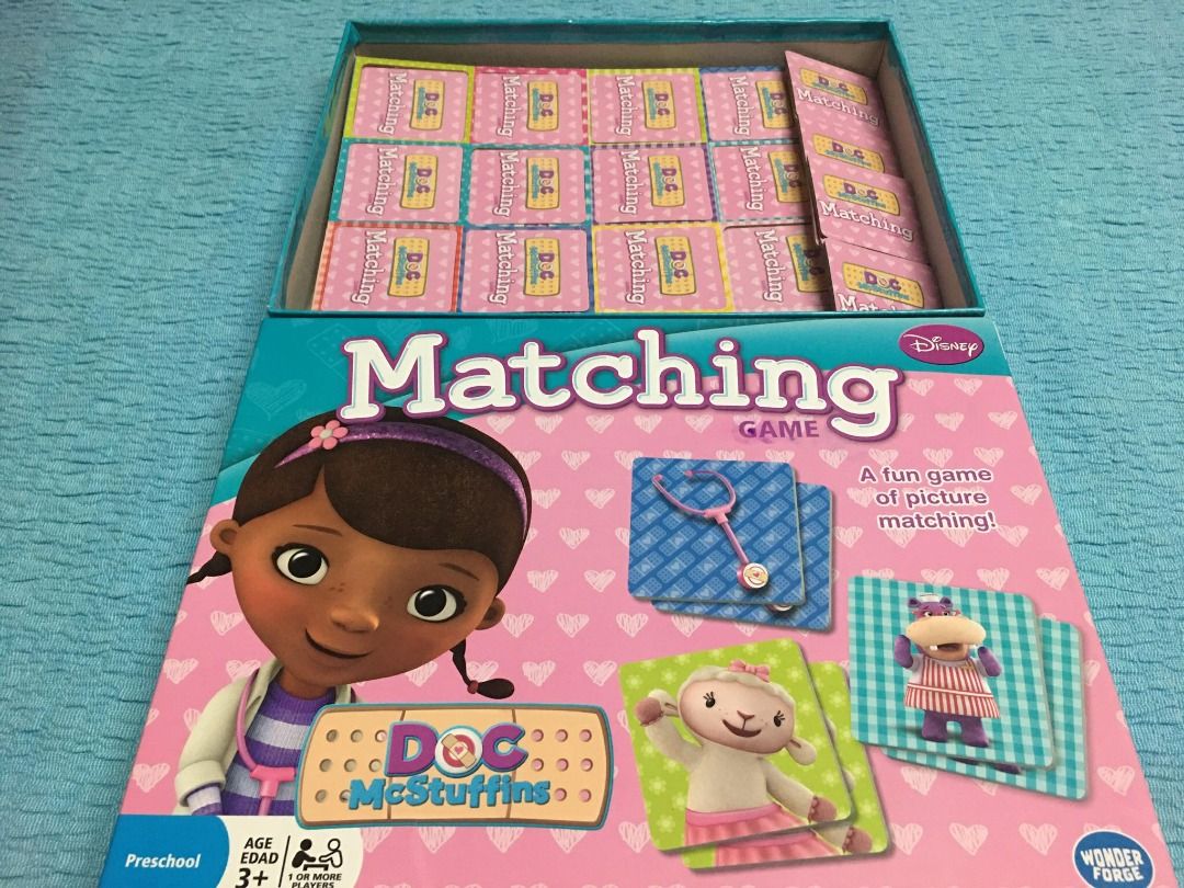 Disney's Doc McStuffins Matching Game, Hobbies & Toys, Toys & Games on ...