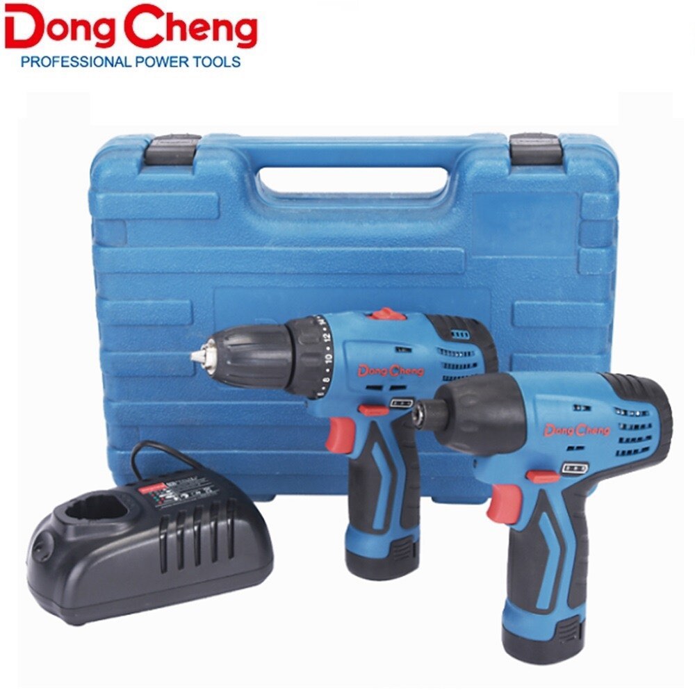 Dongcheng 12V Cordless Drill Combo [DCKIT01], Furniture & Home Living ...