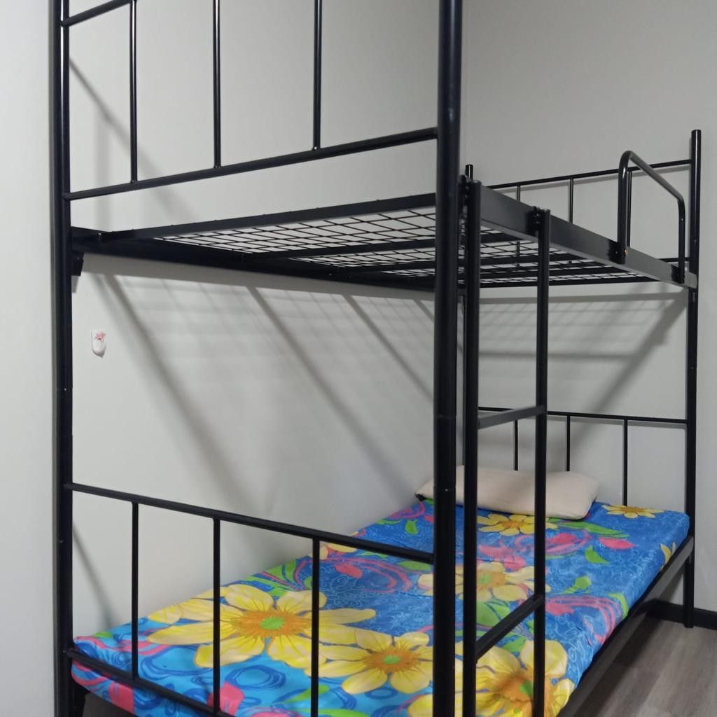 Double decker bed frame, Furniture & Home Living, Furniture, Bed Frames ...