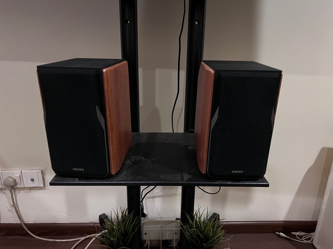 Edifier R1380DB Bookshelf Speaker (USED), Audio, Soundbars, Speakers ...
