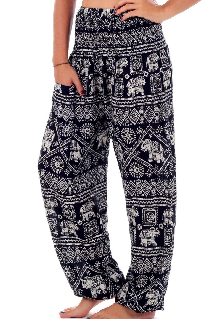 Elephant pants x2, Women's Fashion, Bottoms, Jeans & Leggings on Carousell