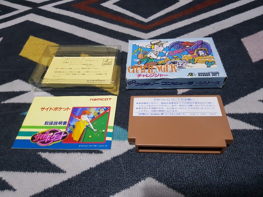 Famicom Cart Game, Video Gaming, Video Games, Nintendo on Carousell