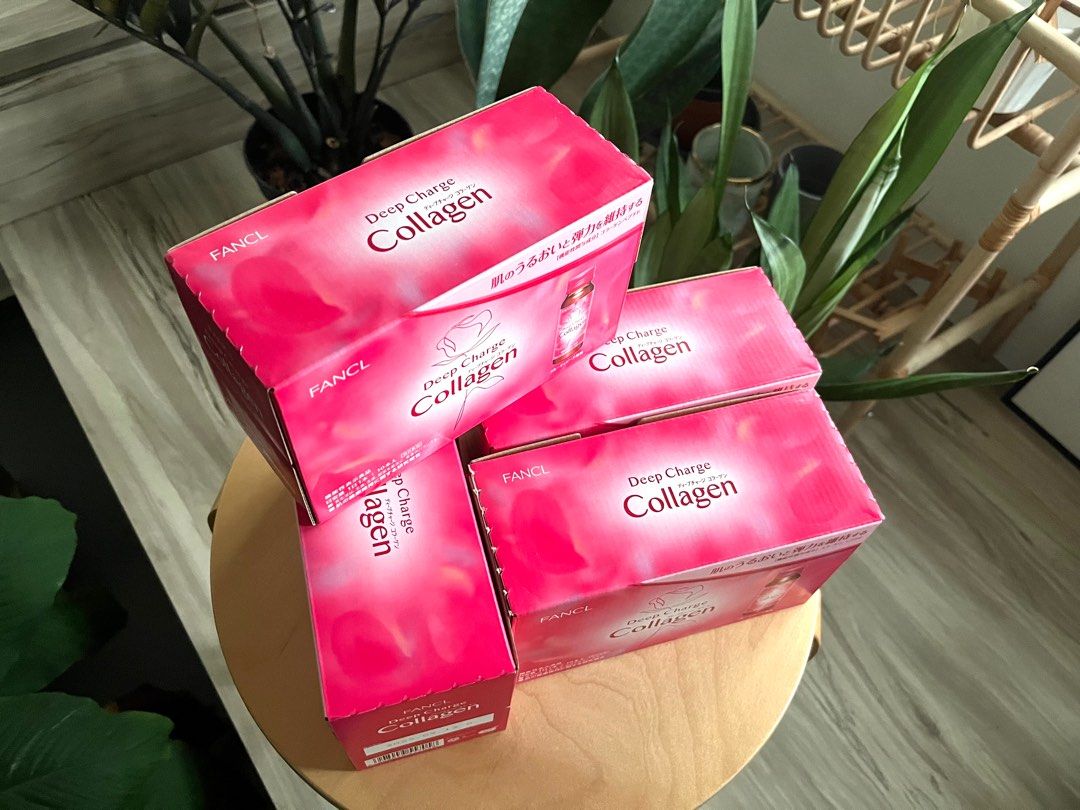 FANCL Deep Charge Collagen Drink, Beauty & Personal Care, Face, Face ...