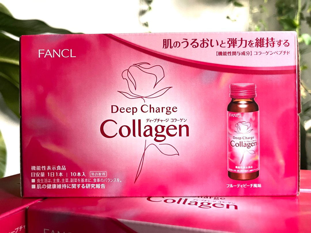 FANCL Deep Charge Collagen Drink, Beauty & Personal Care, Face, Face ...