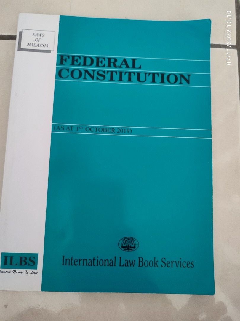 Federal Constitution, Hobbies & Toys, Books & Magazines, Textbooks on ...