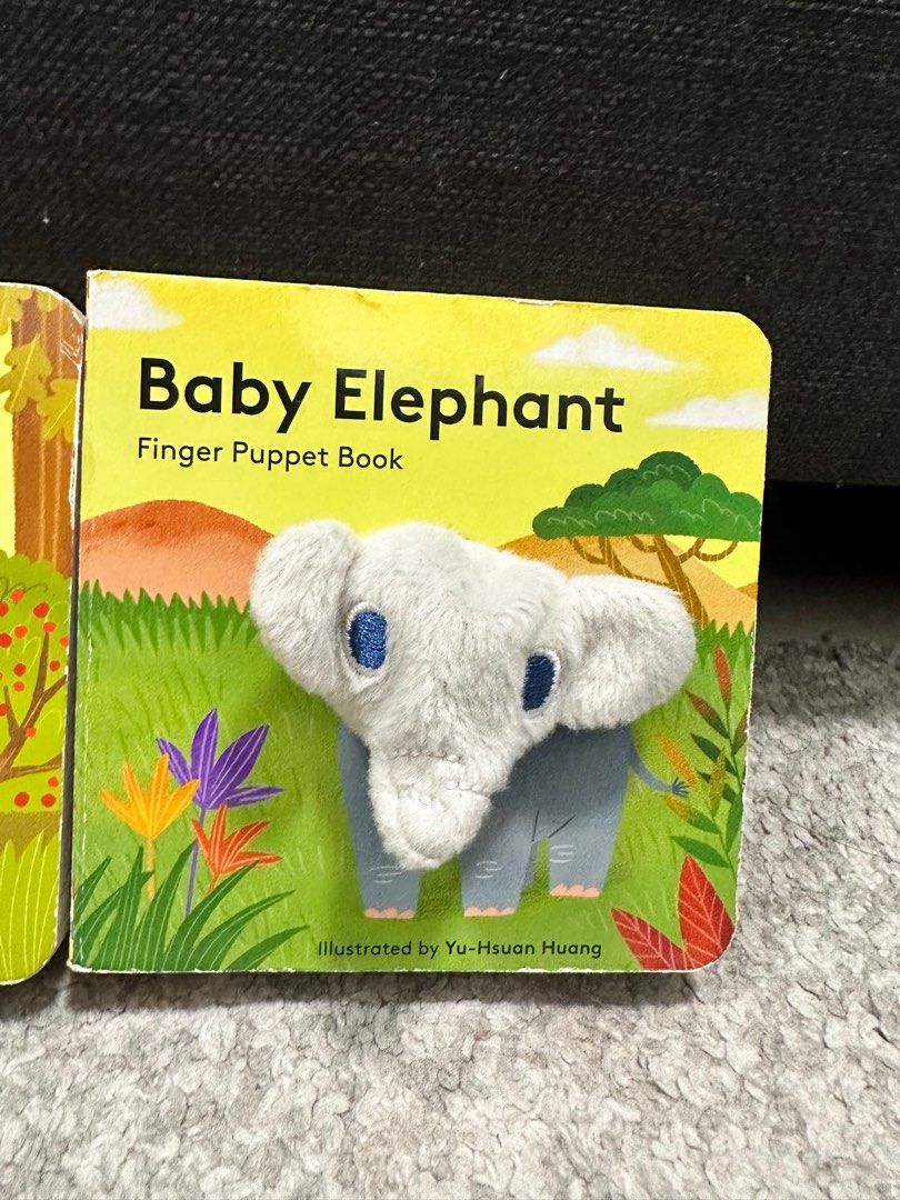 Finger Puppet Board Book, Babies & Kids, Infant Playtime on Carousell