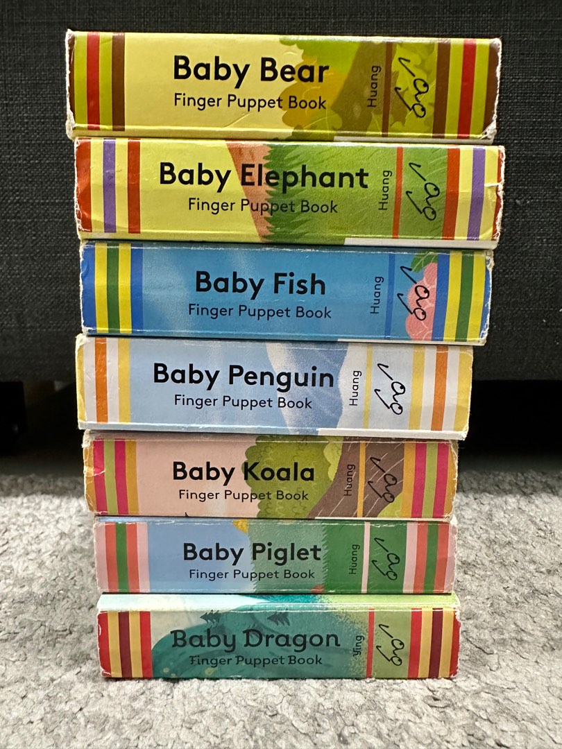 Finger Puppet Board Book, Babies & Kids, Infant Playtime on Carousell