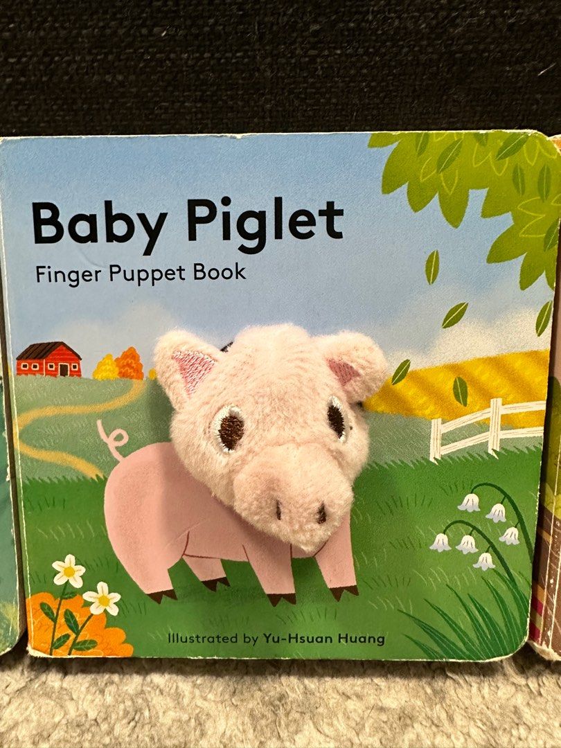 Finger Puppet Board Book, Babies & Kids, Infant Playtime on Carousell