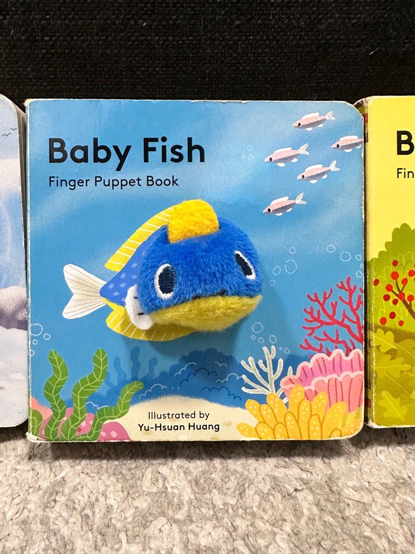 Finger Puppet Board Book, Babies & Kids, Infant Playtime on Carousell