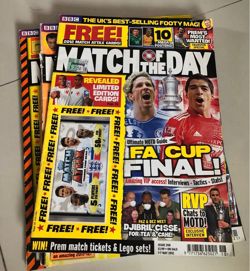 Football or Soccer Magazines, Hobbies & Toys, Books & Magazines ...