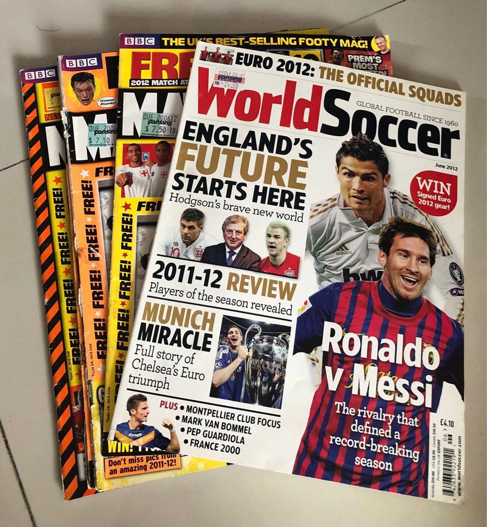 Football or Soccer Magazines, Hobbies & Toys, Books & Magazines ...