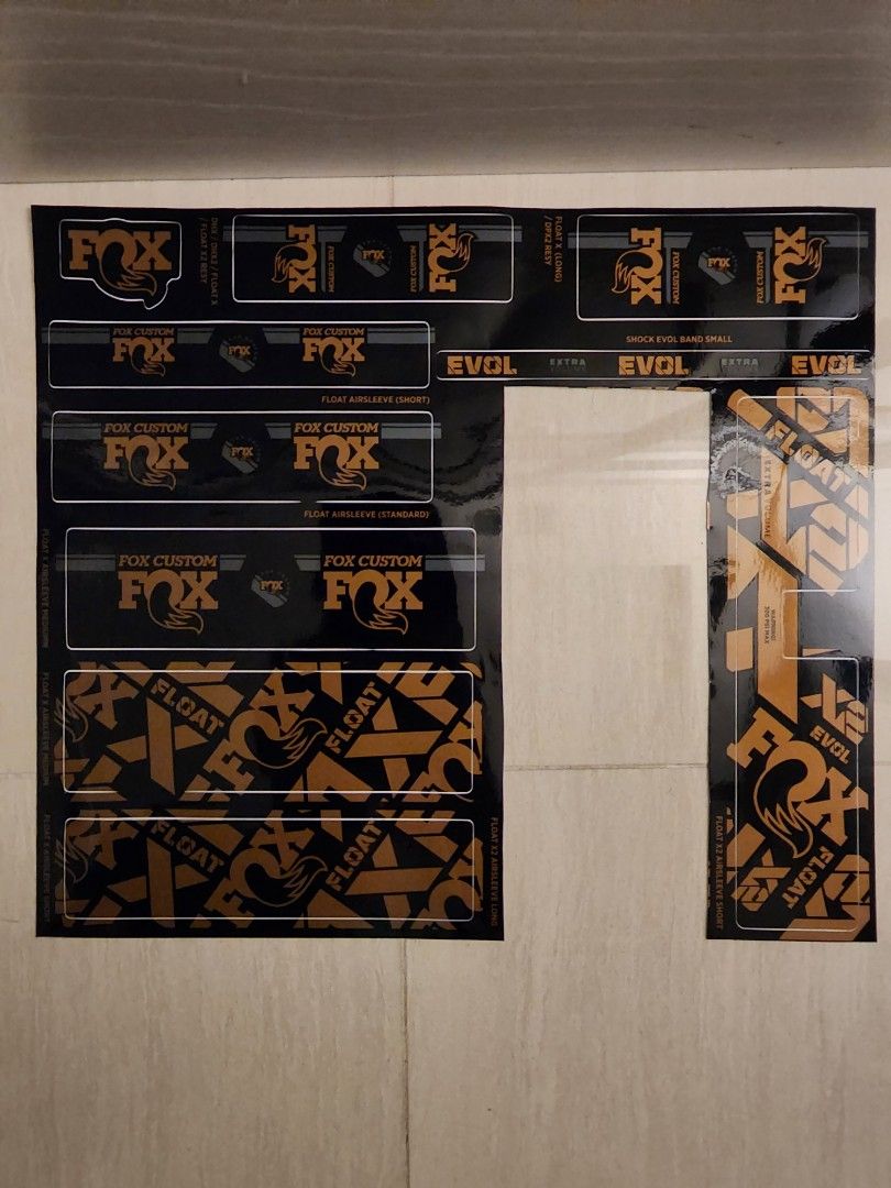 Fox Float X decal, Sports Equipment, Bicycles & Parts, Bicycles on ...