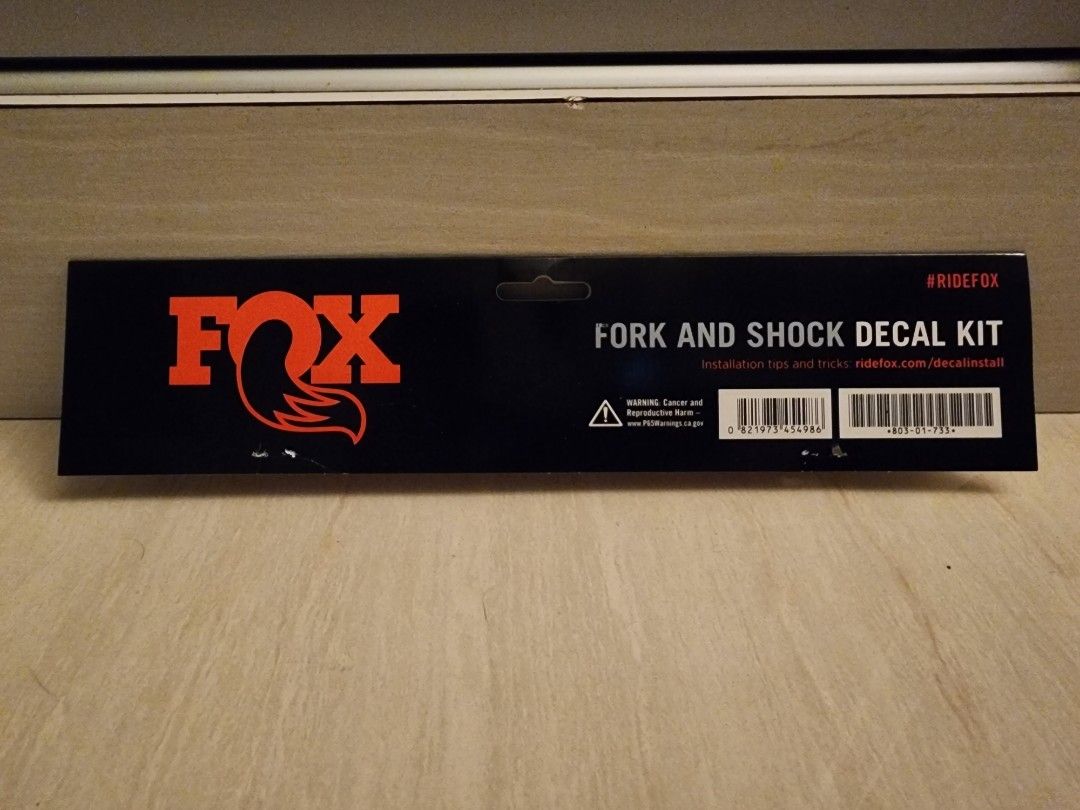 Fox Float X decal, Sports Equipment, Bicycles & Parts, Bicycles on ...