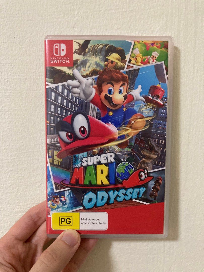 (Free Mailing) Super Mario Odyssey - Nintendo Switch Oled Game, Video ...