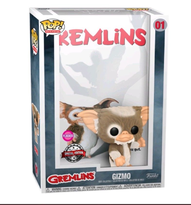 Funko Pop! VHS Cover: Gremlins - Gizmo (Flocked) [Exclusive], Hobbies ...