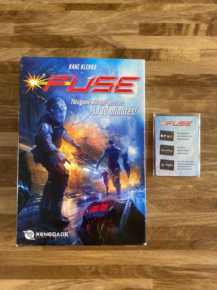 FUSE Board Game with promo cards, Hobbies & Toys, Toys & Games on Carousell
