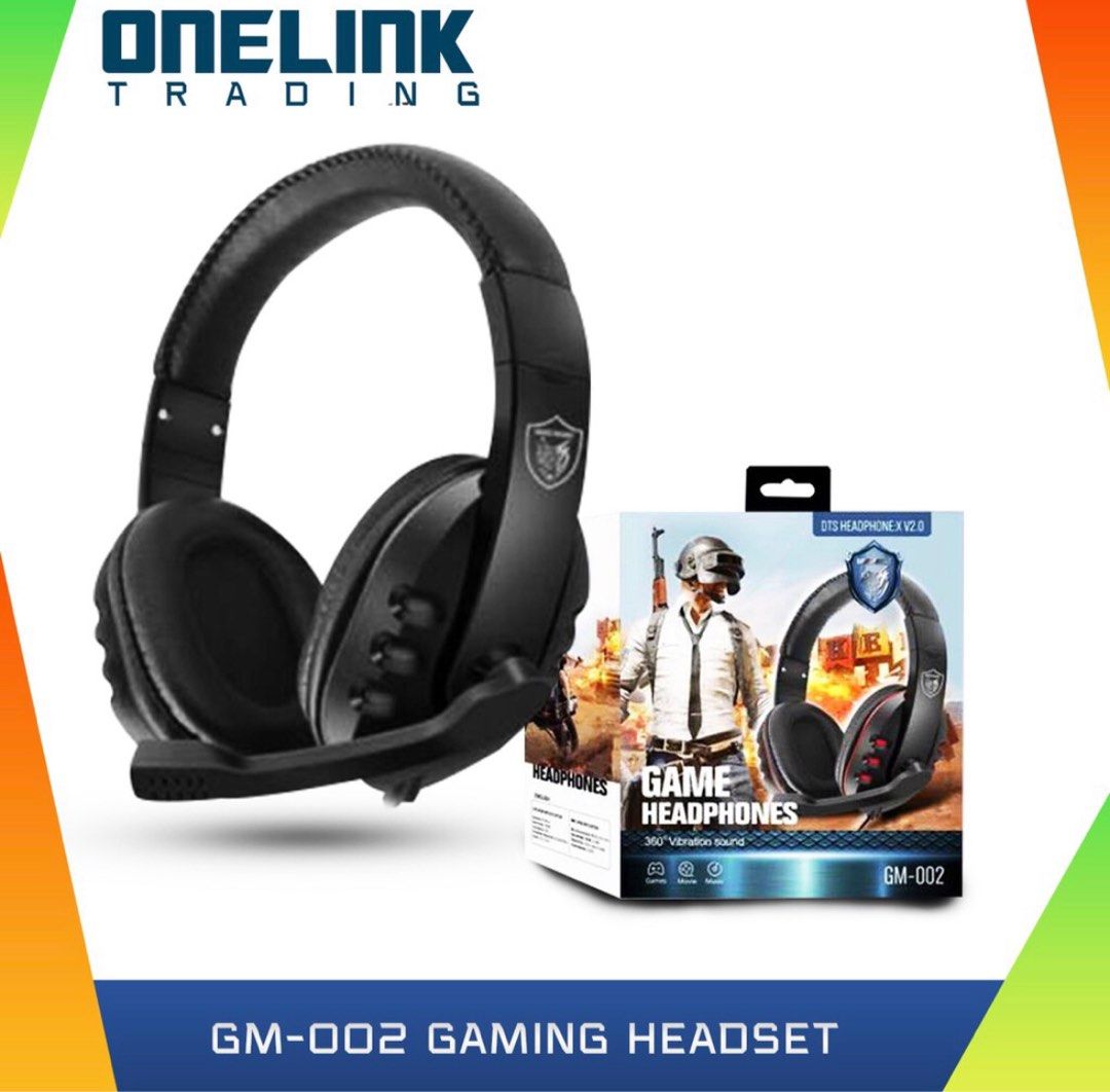 Gaming Headset AKZ GM-002, Audio, Headphones & Headsets on Carousell