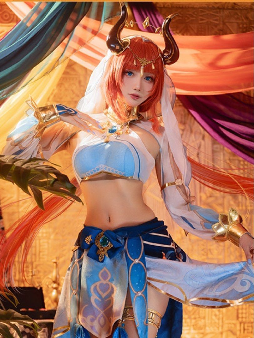 Genshin Impact Nilou Cosplay Costume Hobbies And Toys Stationery