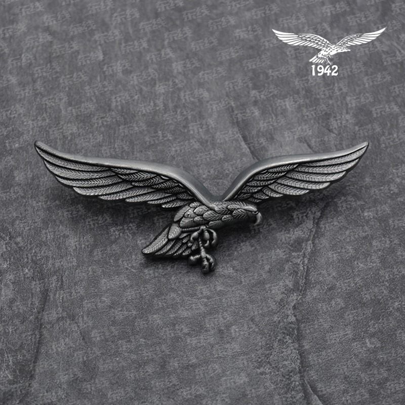 German Air Force Luftwaffe Eagle Metal Badge, Hobbies & Toys ...