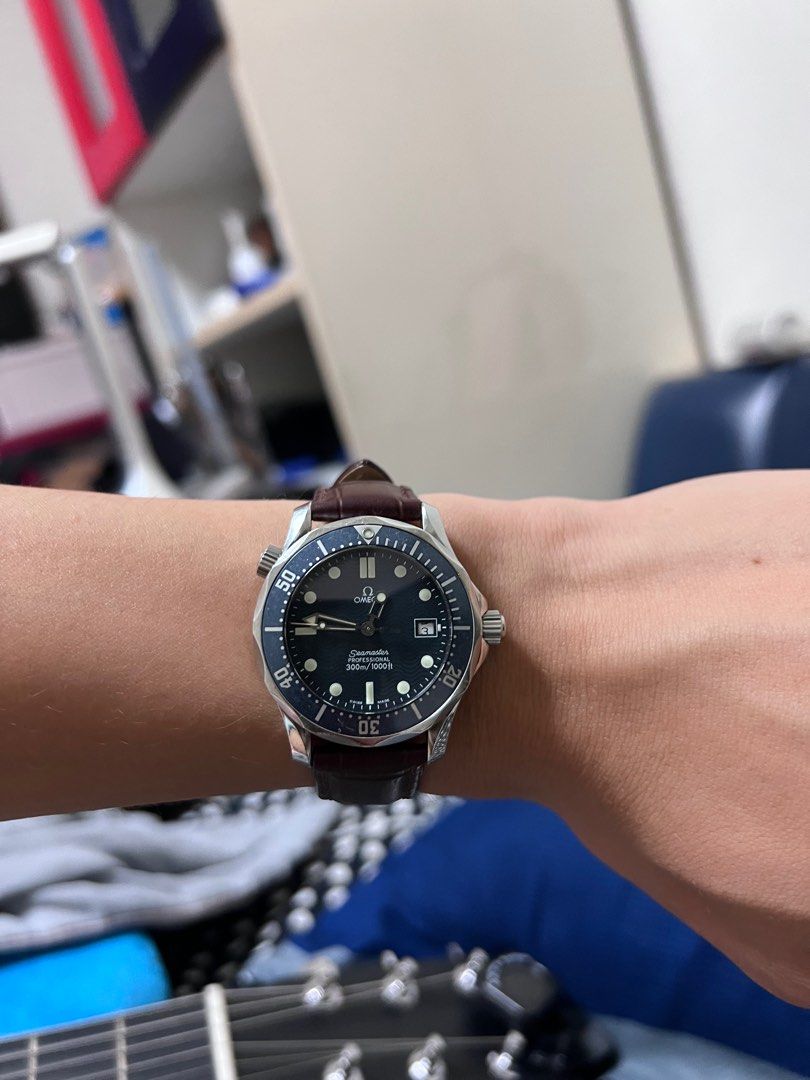 (Ghost Bezel) Vintage Omega Seamaster Professional 300m 36mm Quartz ...