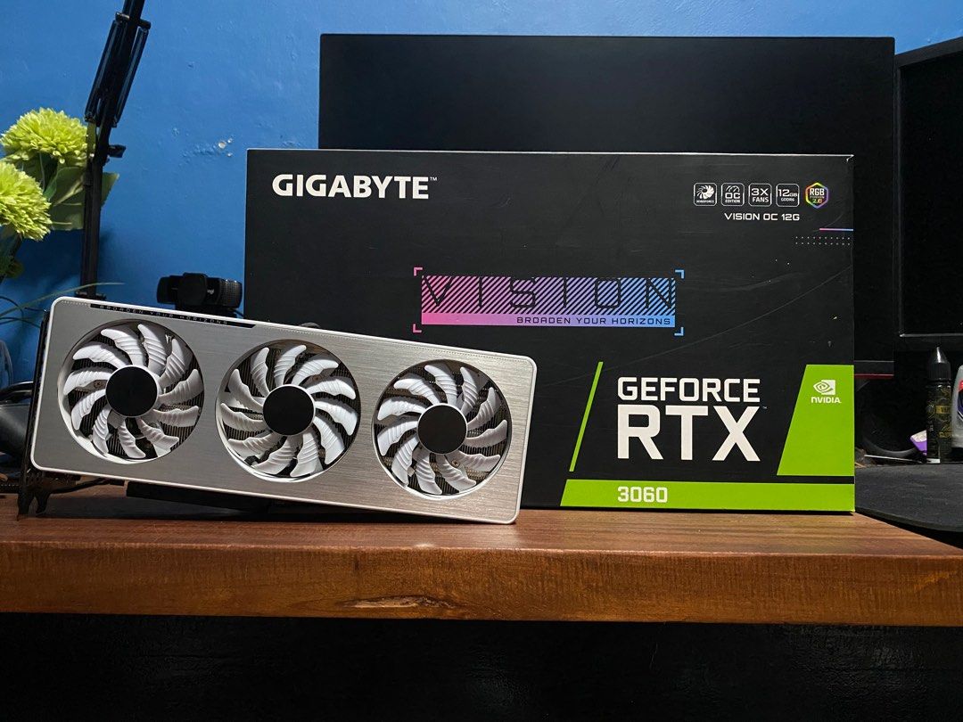 Gigabyte RTX 3060 Vision, Computers & Tech, Parts & Accessories, Computer Parts on Carousell