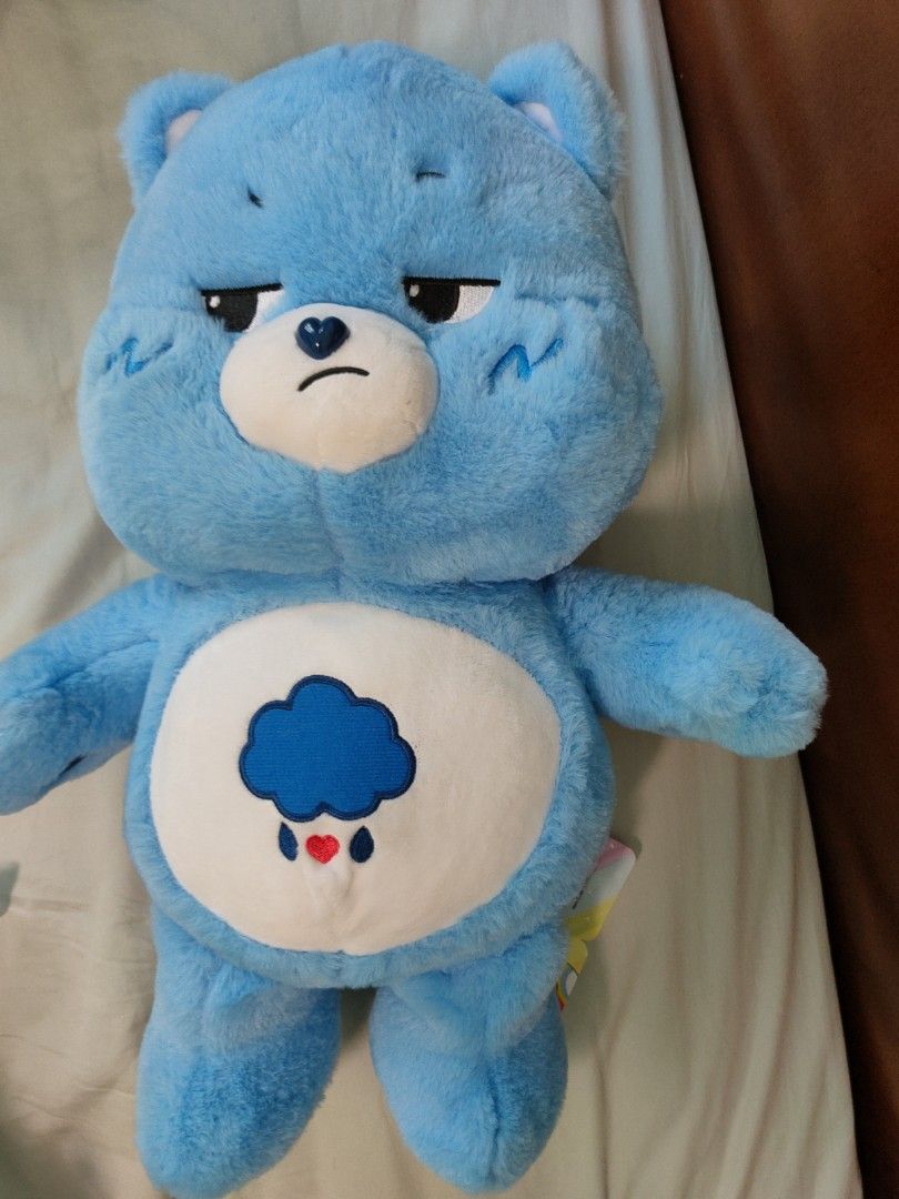 Grumpy Care Bear plush, Hobbies & Toys, Toys & Games on Carousell