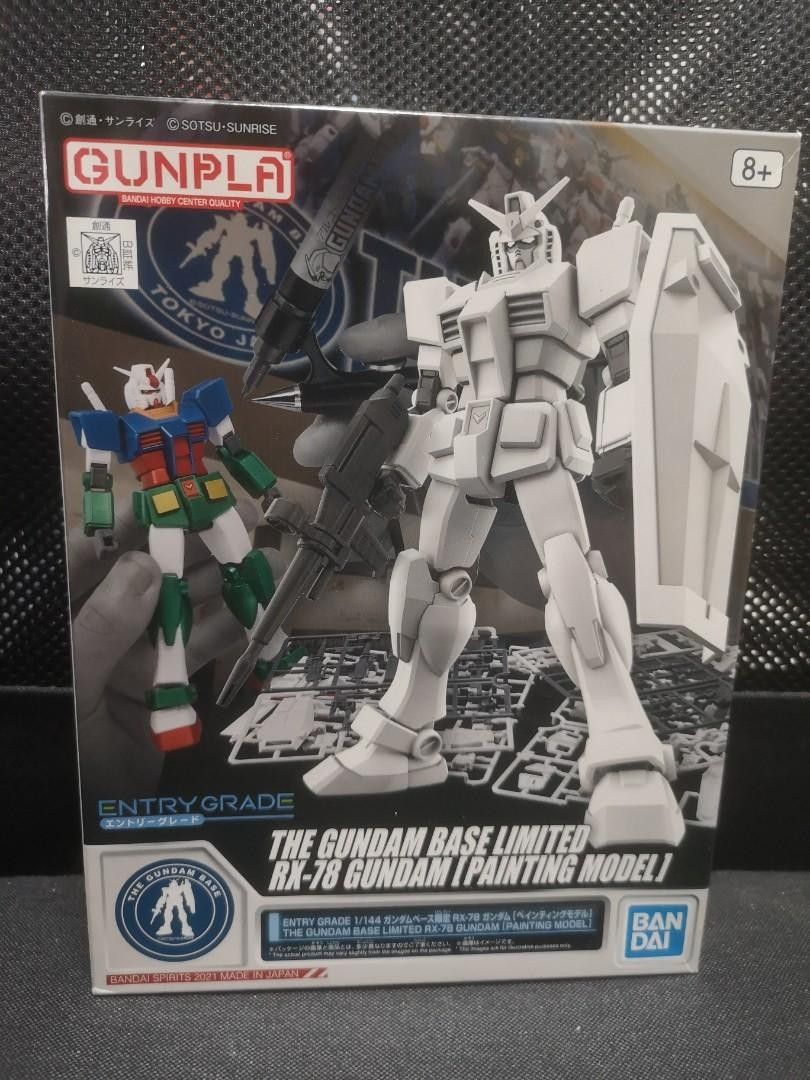 Gundam base limited Entry grade RX78-2 Gundam Painting Model kit Gunpla ...