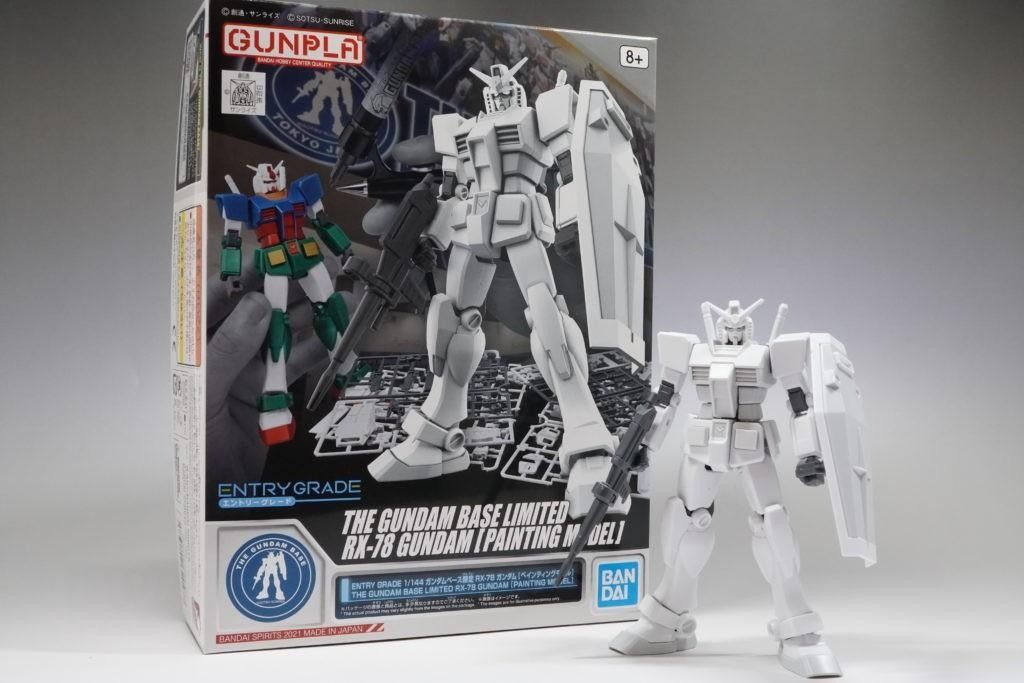 Gundam base limited Entry grade RX78-2 Gundam Painting Model kit Gunpla Mobile suit Gundam EG ...