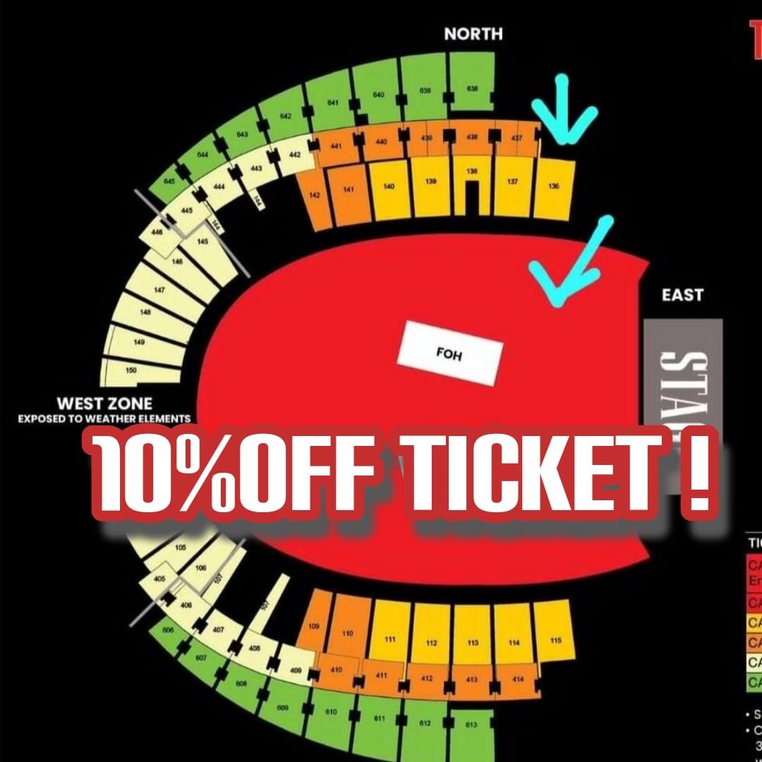 Guns N Roses Concert Tickets Tickets And Vouchers Event Tickets On 8425